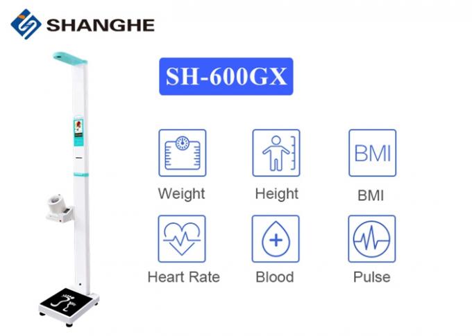 Thermal Printer Bmi Test Machine , Flexible To Move Blood Pressure ...