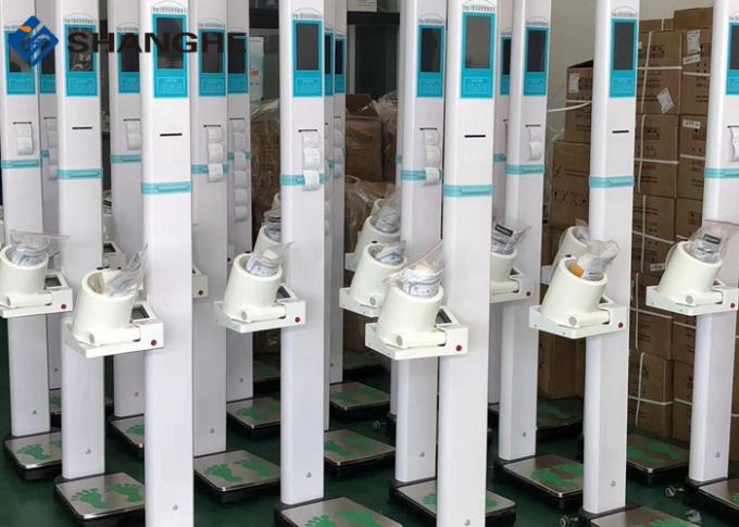 Thermal Printer Bmi Test Machine , Flexible To Move Blood Pressure ...