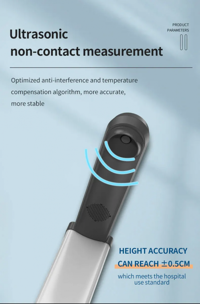 SH-302P Ultrasonic Weight Height Measuring Scale with Print Function
