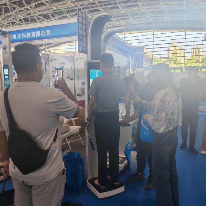 Gym BMI Height And Weight Measurement Scale Fat Measuring Machine