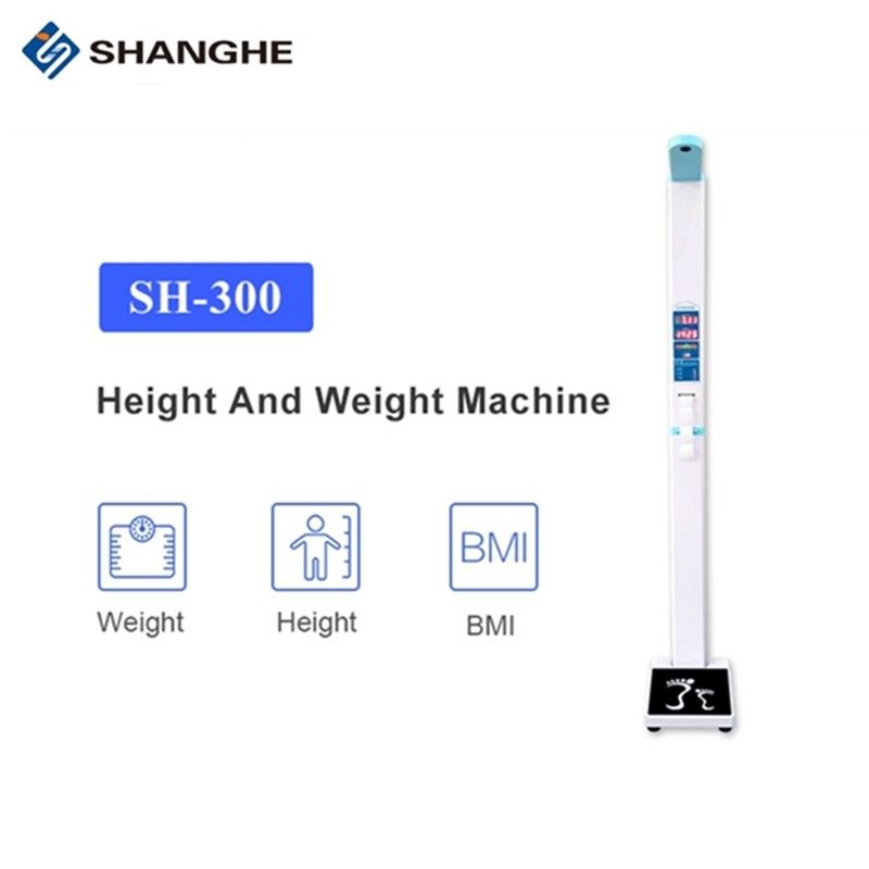 500kg Medical Body BMI Weight Scale Ultrasonic Height And Weight ...