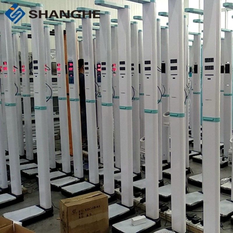 500kg Medical Body BMI Weight Scale Ultrasonic Height And Weight ...