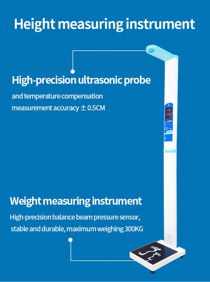 SH-200 Digital Weight and Height Measurement Scale Stainless Folded ...