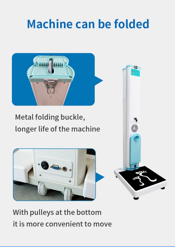 Ultrasonic Coin Operated Electronic Height Weight Scale Balance Metal ...