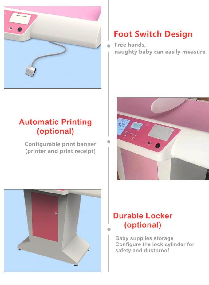 SH-3008 Baby Weight Machine Baby Height Measuring scale For 0-3 Years