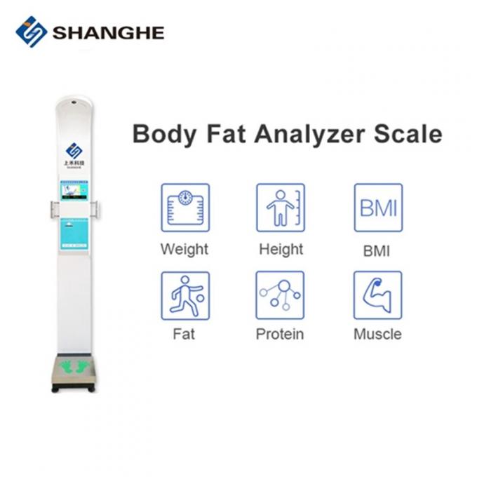 Lcd Screen Bmi Weight Height Machine Fat Electronic Medical Weighing Scale